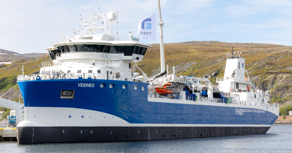 Cermaq og Frøy inviterte til dåp av verdens mest miljøvennlige brønnbåt ...